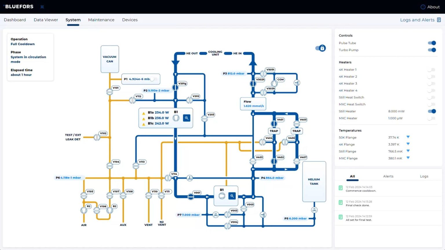 Control Software Generation 2 - Bluefors.com